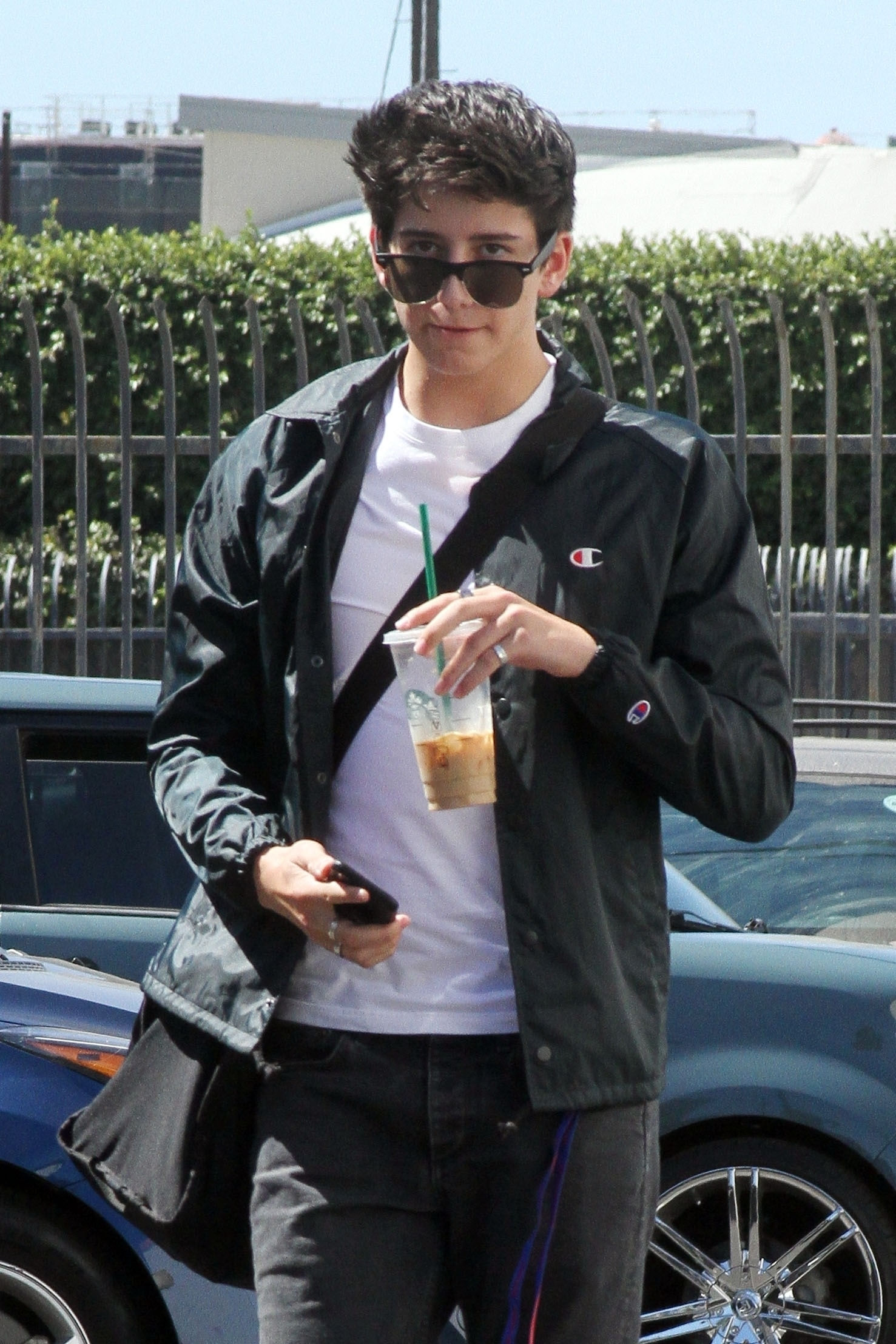 Sep 17 | Arriving at Dancing with the Stars Studio - milomanheimcom 001 - Milo Manheim Mania ...